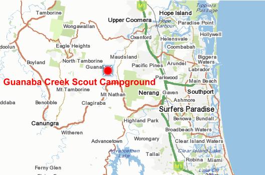 campertrailers weekend meet at Guanaba Creek