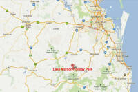 campertrailers weekend meet at Lake Maroon Holiday Park